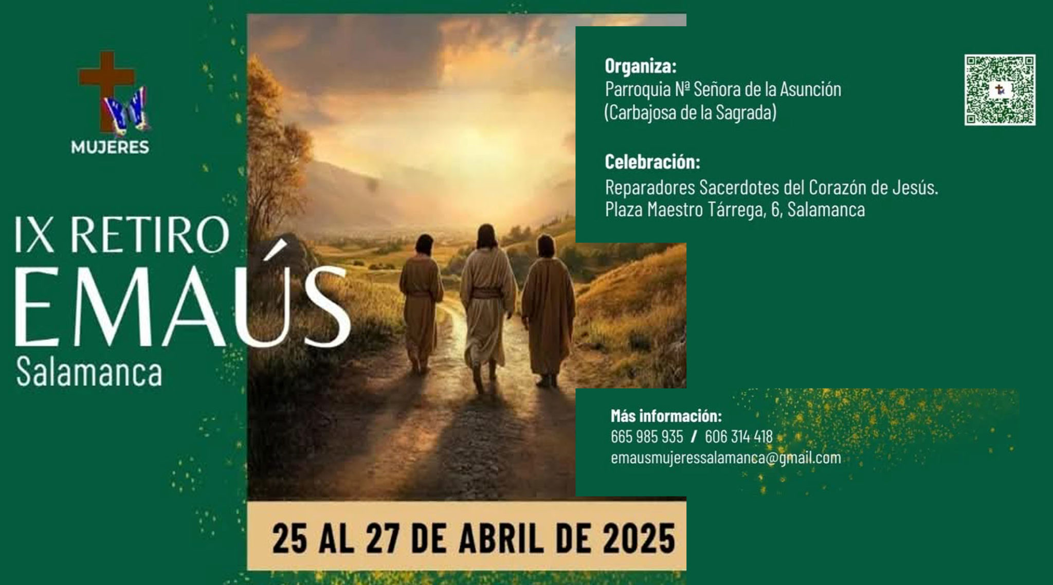 ️ IX RETIRO EMAÚS - Diócesis de Salamanca